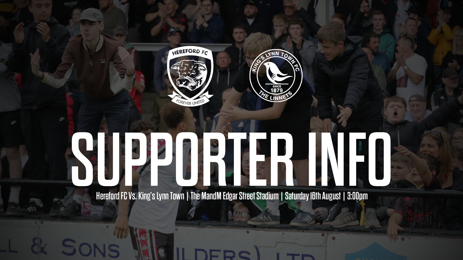 Matchday Supporters Guide: King’s Lynn Town (H) – Hereford FC