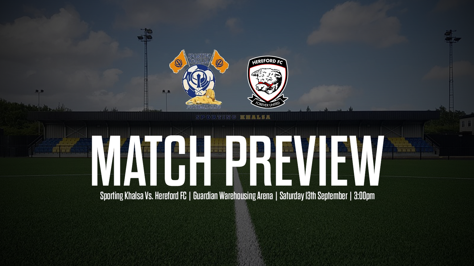 PREVIEW: Sporting Khalsa Vs. Hereford FC – Hereford FC