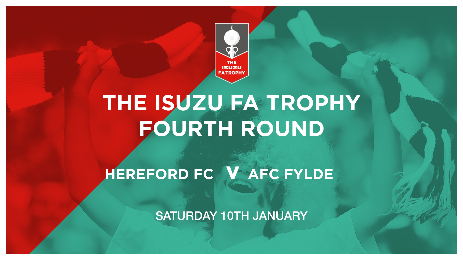 FA TROPHY DRAW: Hereford FC Vs. AFC Fylde – Hereford FC