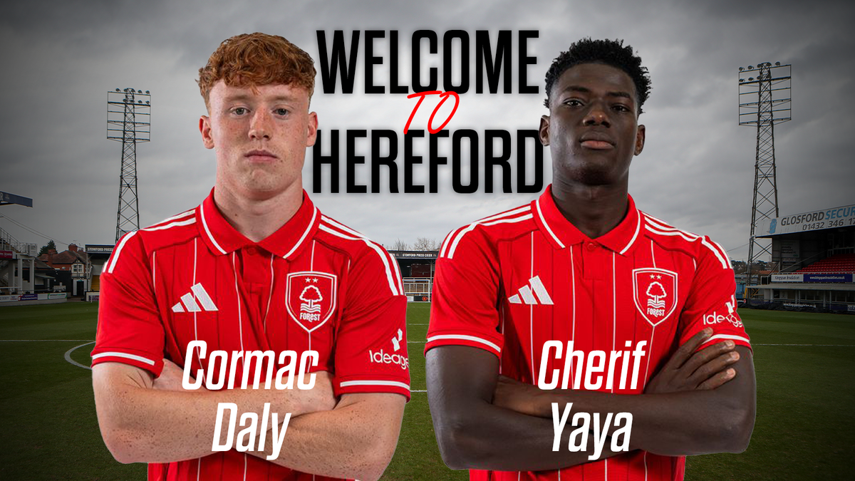 NEWS: Nottingham Forest Duo Join Hereford on Loan – Hereford FC