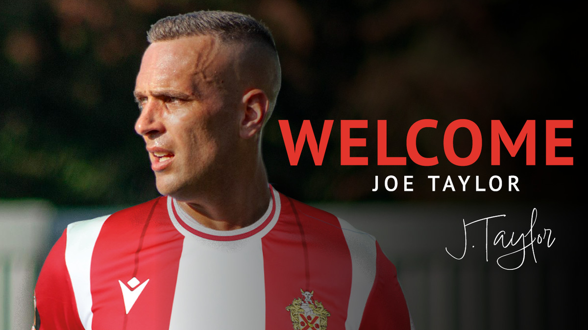 Welcome Joe Taylor – Hornchurch FC