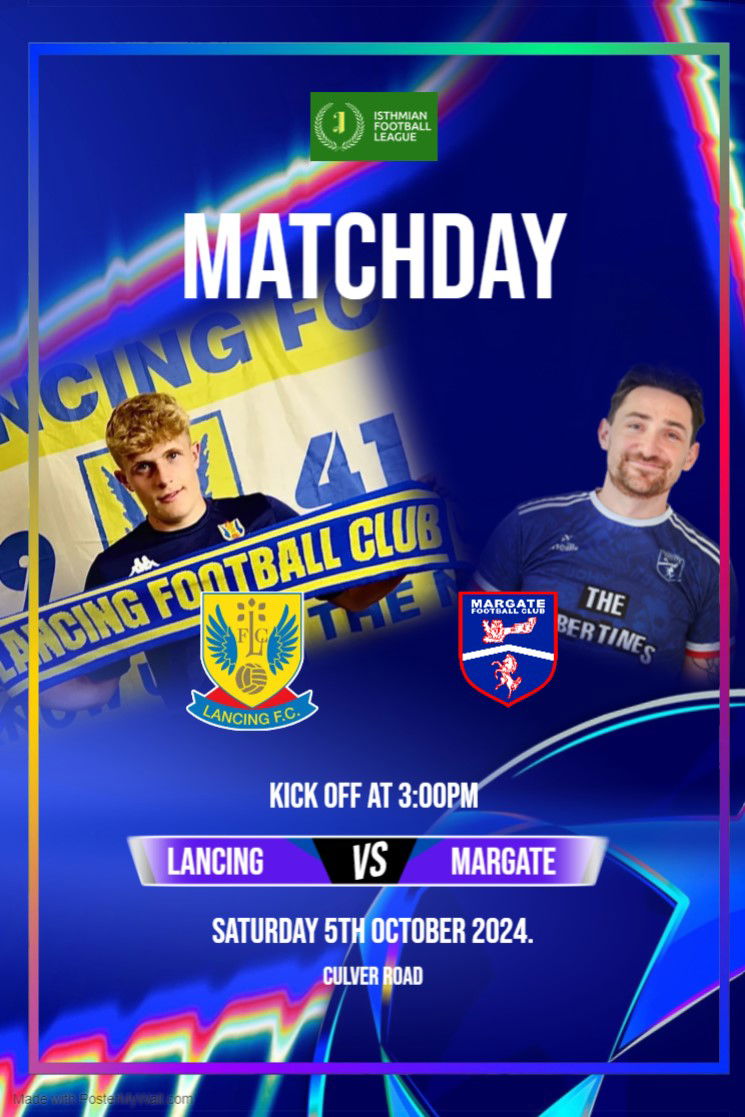 Match Preview – Margate – Lancing FC