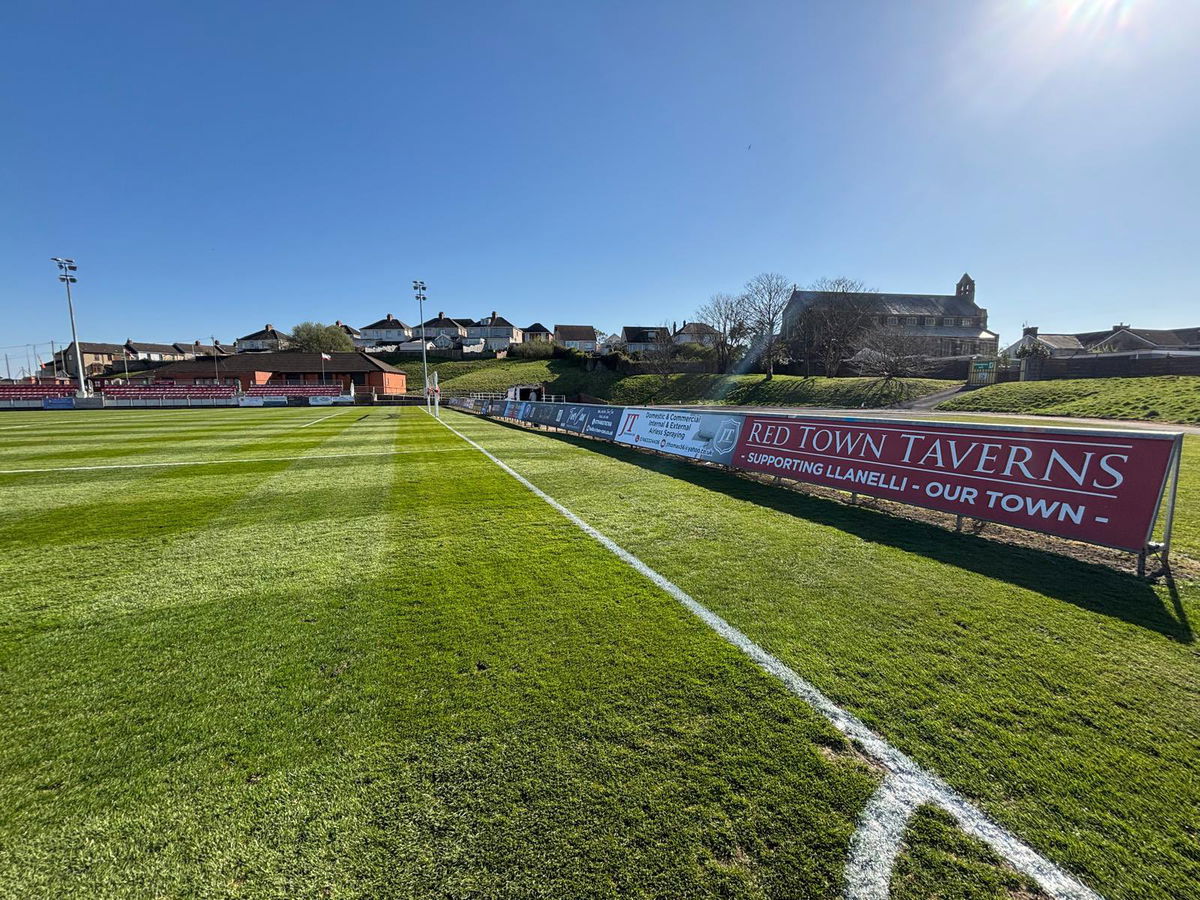 Pitchside Advertising Boards – Llanelli Town AFC
