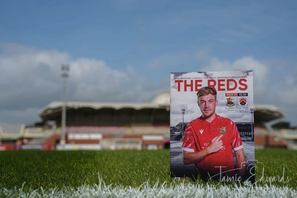 Programme Adverts – Llanelli Town AFC