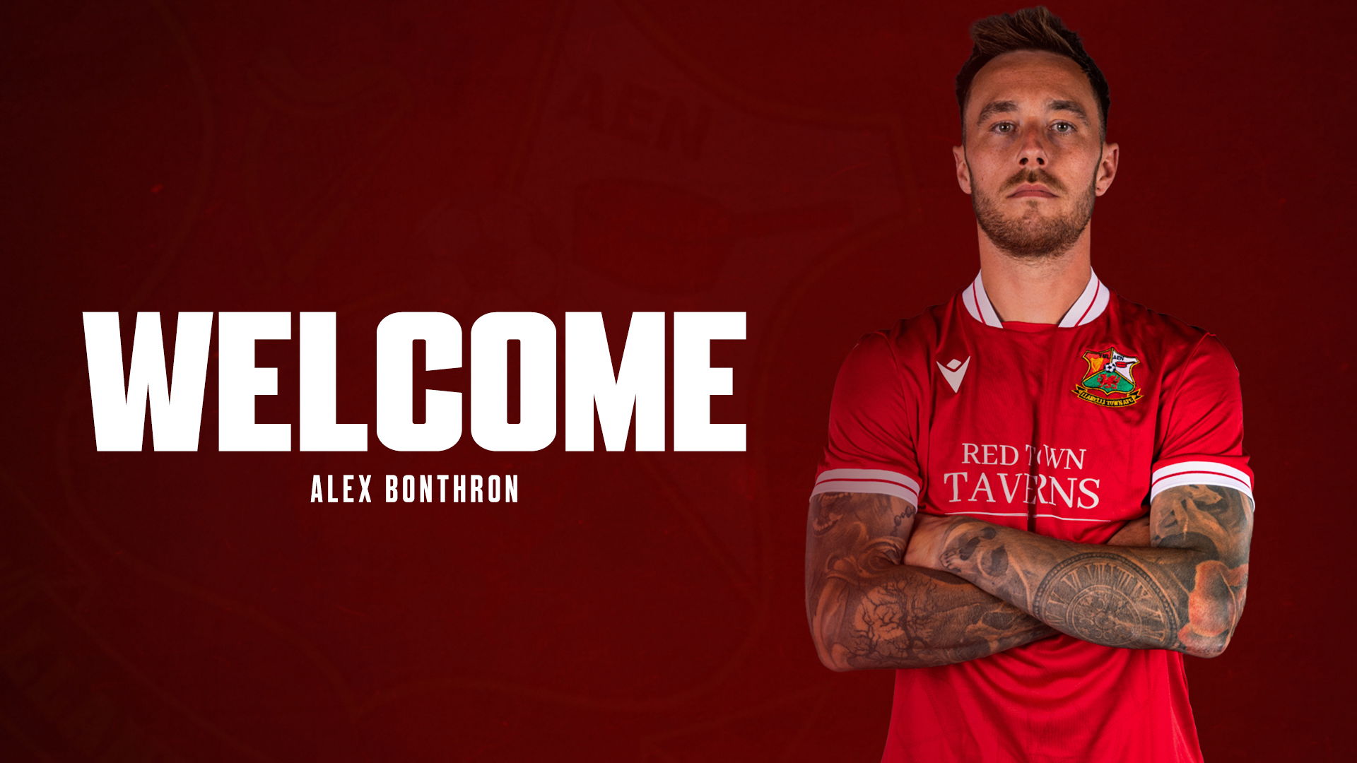 Welcome to the Reds, Alex Bonthron! – Llanelli Town AFC