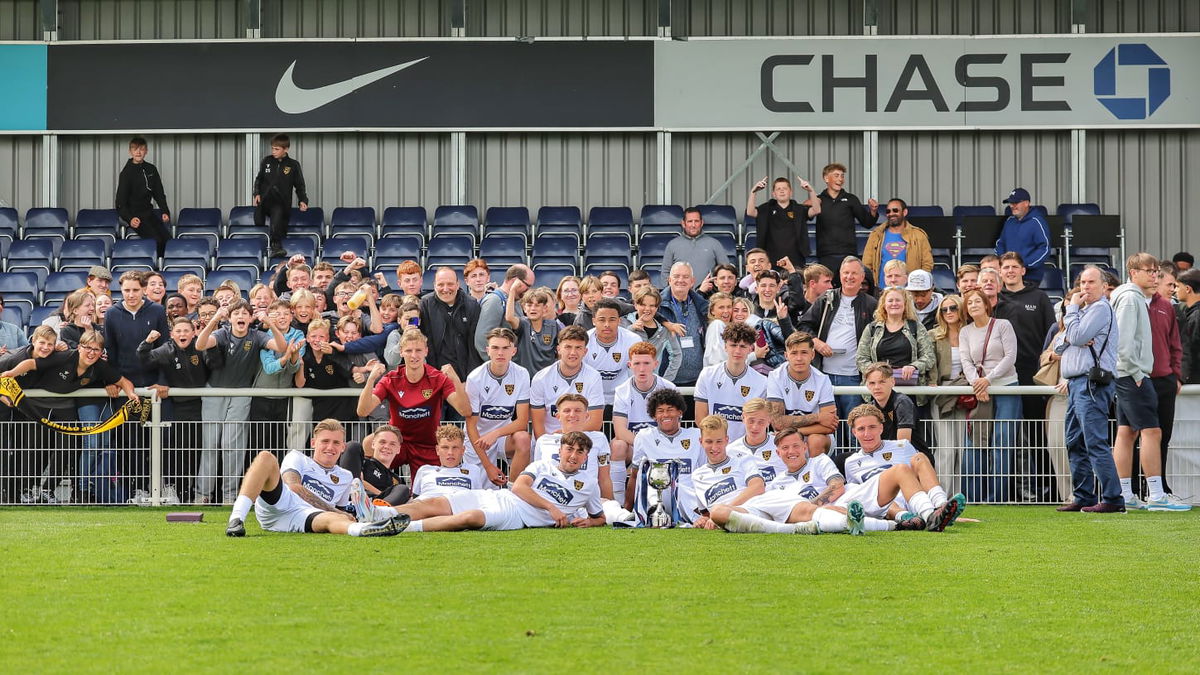 Treble success for Stones academy – Maidstone United