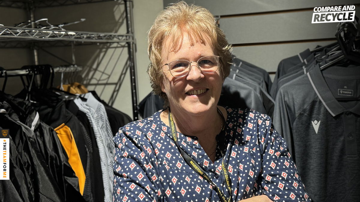 The team behind the scenes: Helen Terrell – Maidstone United