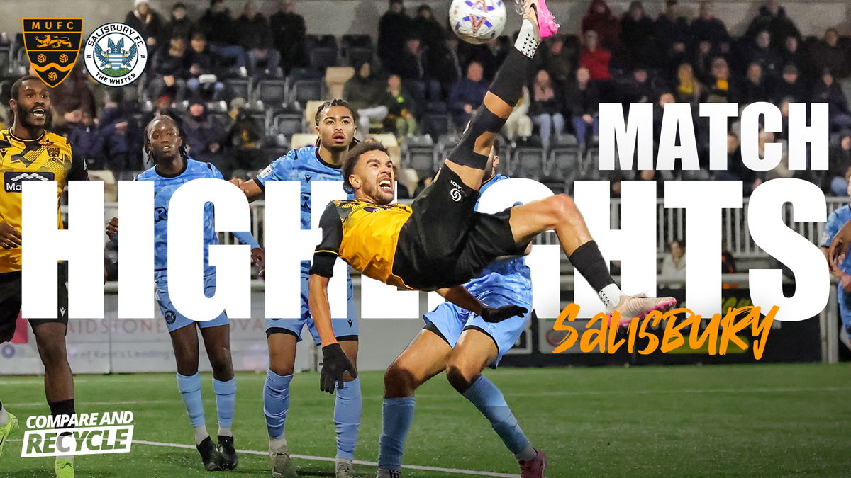 Highlights: Salisbury – Maidstone United