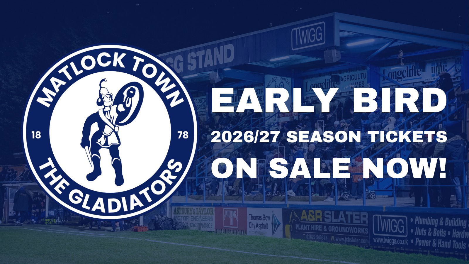 2026/27 Season Tickets on sale now! – Matlock Town