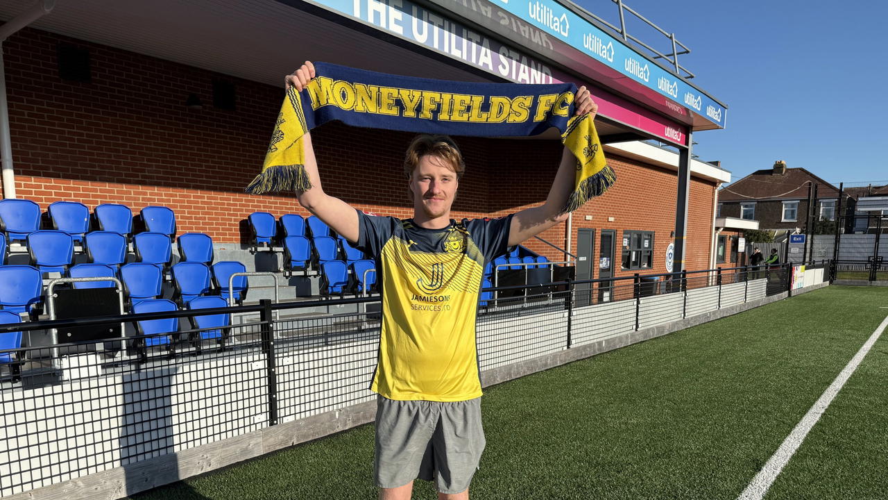 Lewis Rustell joins Moneys from Chichester City – Moneyfields FC