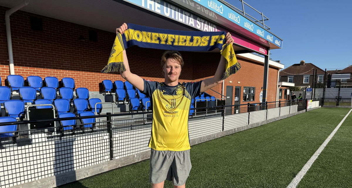 Lewis Rustell joins Moneys from Chichester City – Moneyfields FC