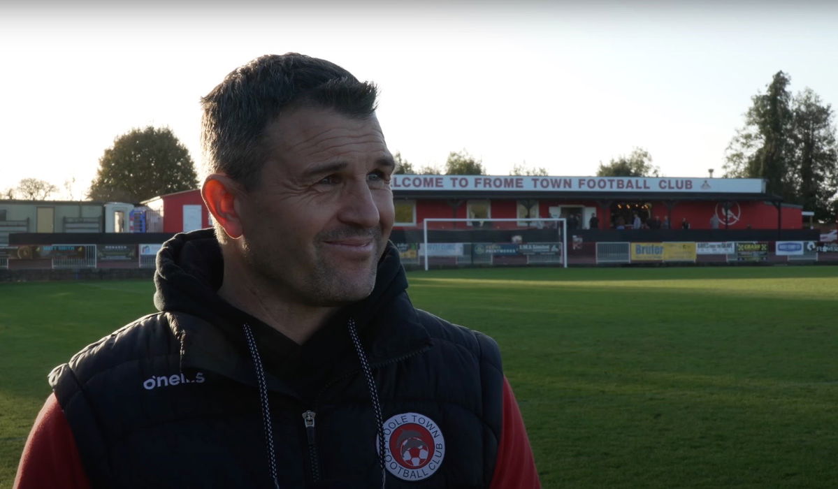 Steve Tully Post Match Interview – Frome Town (A) – Poole Town FC