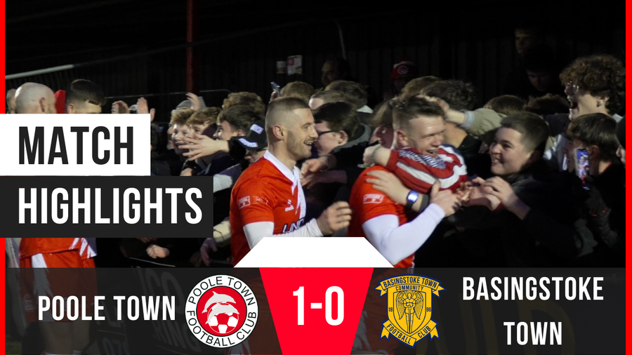 Match Highlights: Poole Town 1-0 Basingstoke Town – Poole Town FC