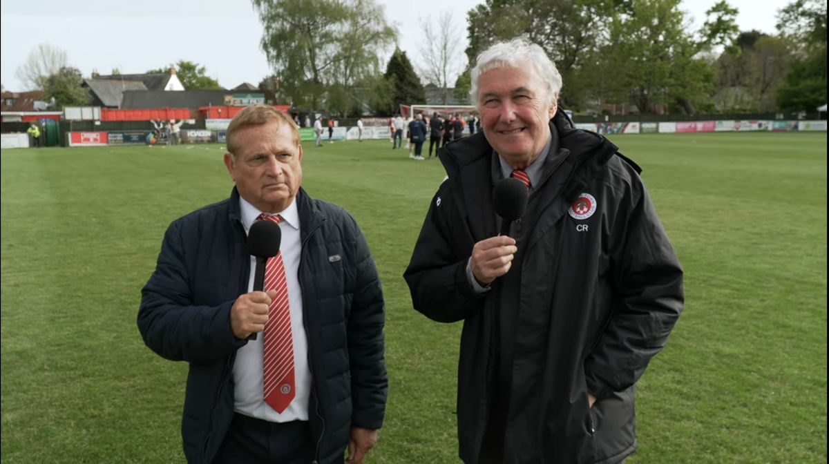 Chris Reeves & Andy Rossiter Post Match Interview – Chertsey Town (H ...