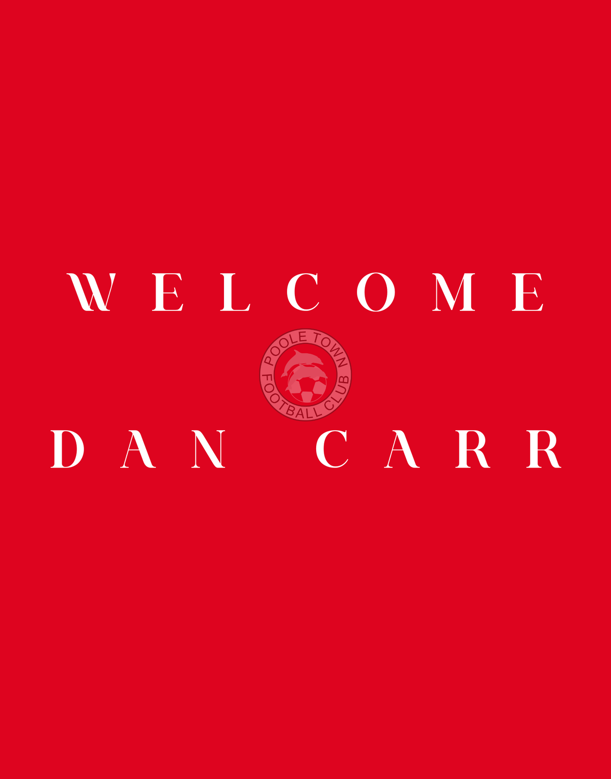 Dan Carr is a Dolphin! – Poole Town FC