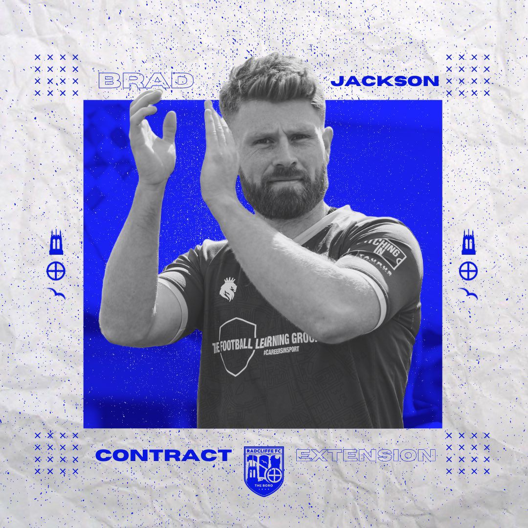 Brad Jackson commits for 2024/25 – Radcliffe Football Club
