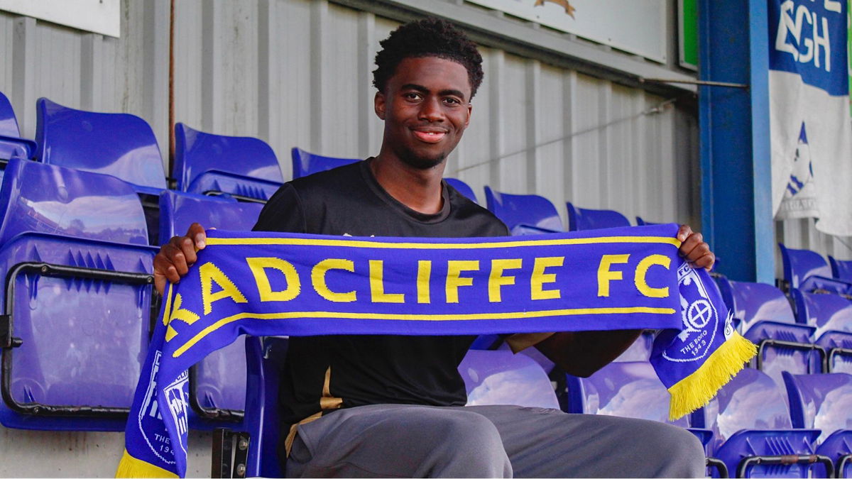 Michael Afuye arrives at Radcliffe – Radcliffe Football Club