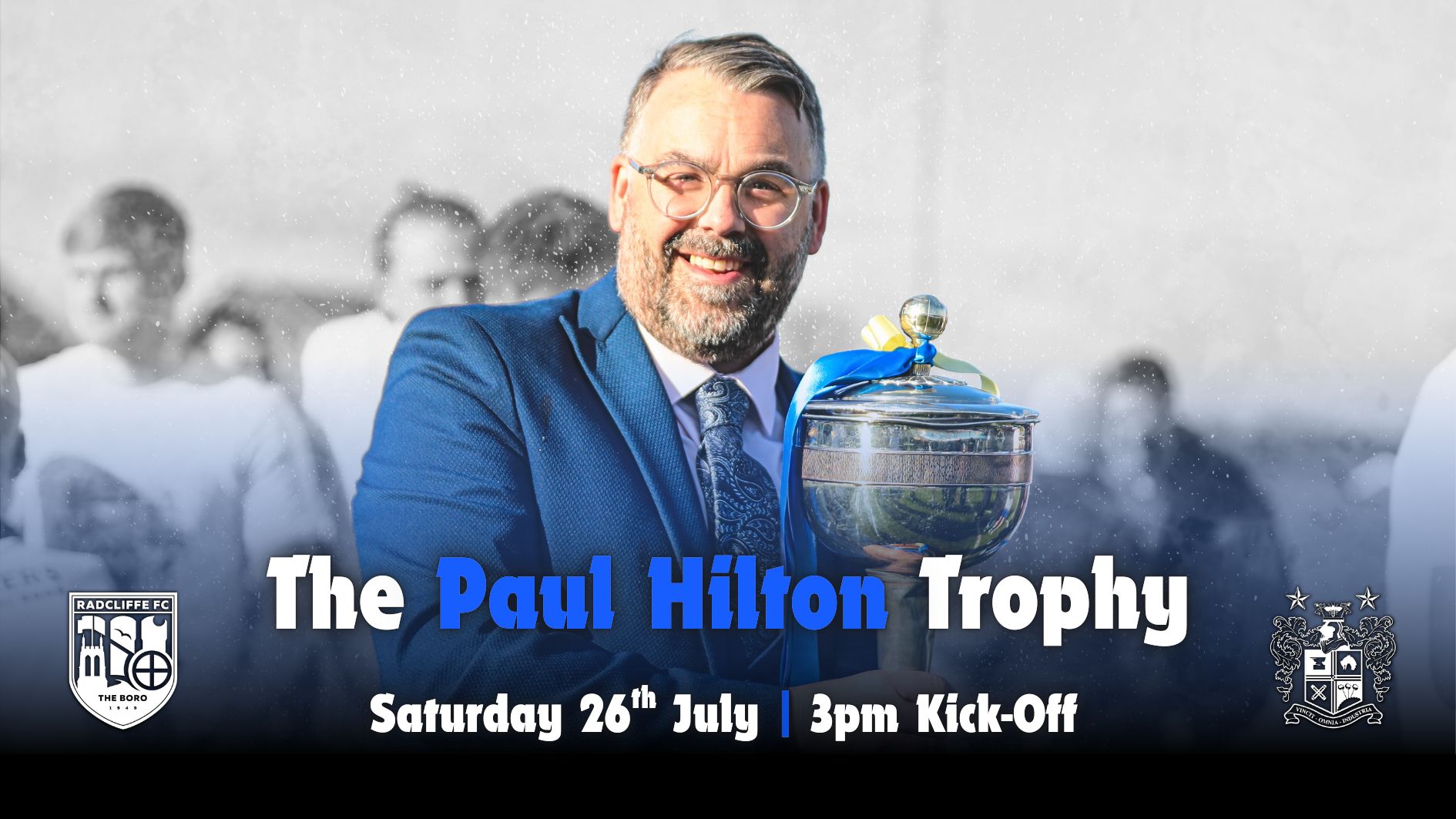 Boro to battle Bury for the Paul Hilton Trophy – Radcliffe Football Club