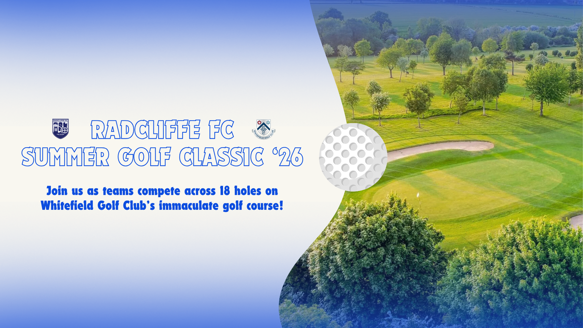 Radcliffe FC Summer Golf Classic ‘26 – Radcliffe Football Club
