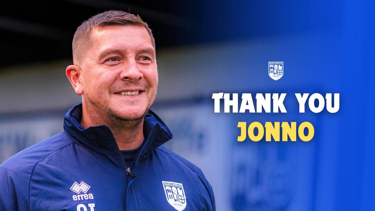 Anthony Johnson Departs Radcliffe – Radcliffe Football Club