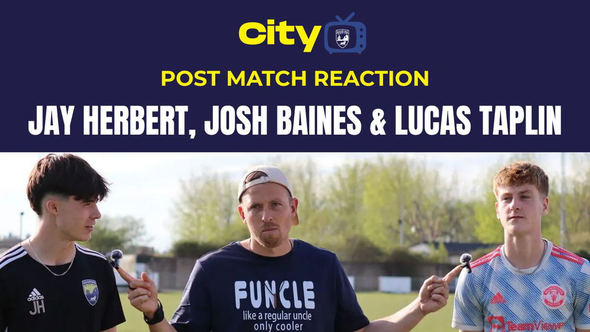 Player’s Post Match Reaction | Herbert, Baines & Taplin – Reading City FC