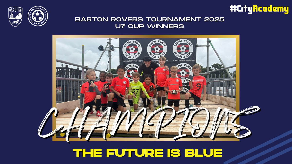 Under 7s win Barton Rovers Cup – Reading City FC