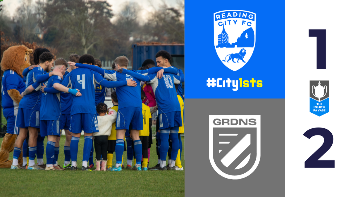 FA Vase campaign comes to an end after tight home tie – Reading City FC