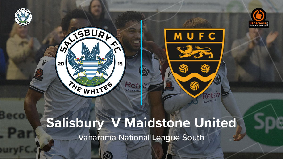 Rearranaged Maidstone Game Date Set – Salisbury FC
