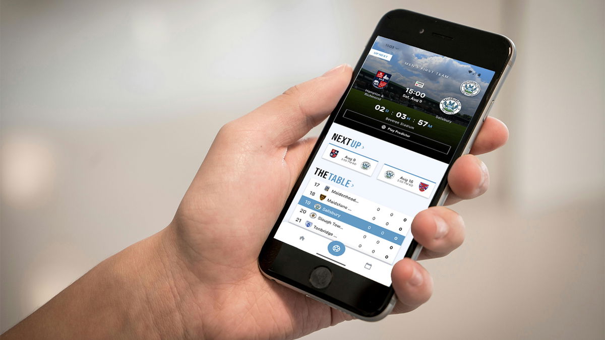 New App Lauched Ahead of New Season – Salisbury FC