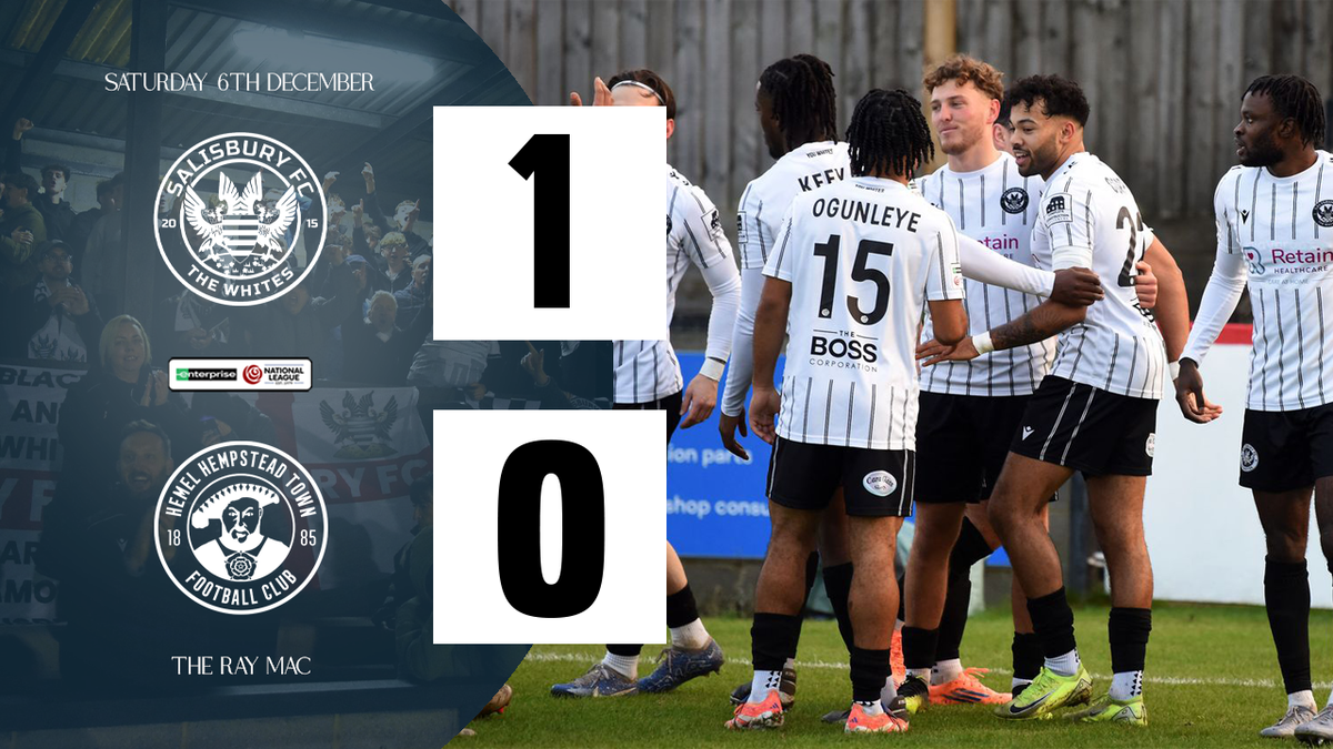 Heroics at home secure all three points – Salisbury FC