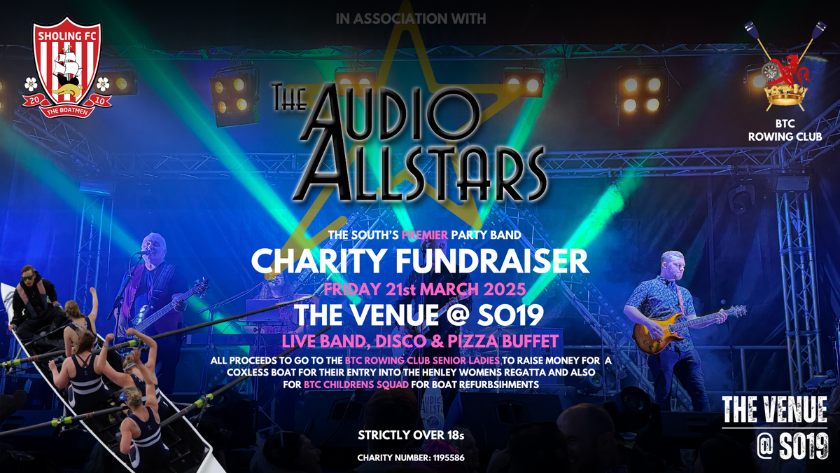 Friday 21st March 2025 – Audio All Stars | BTC Rowing Club Charity ...