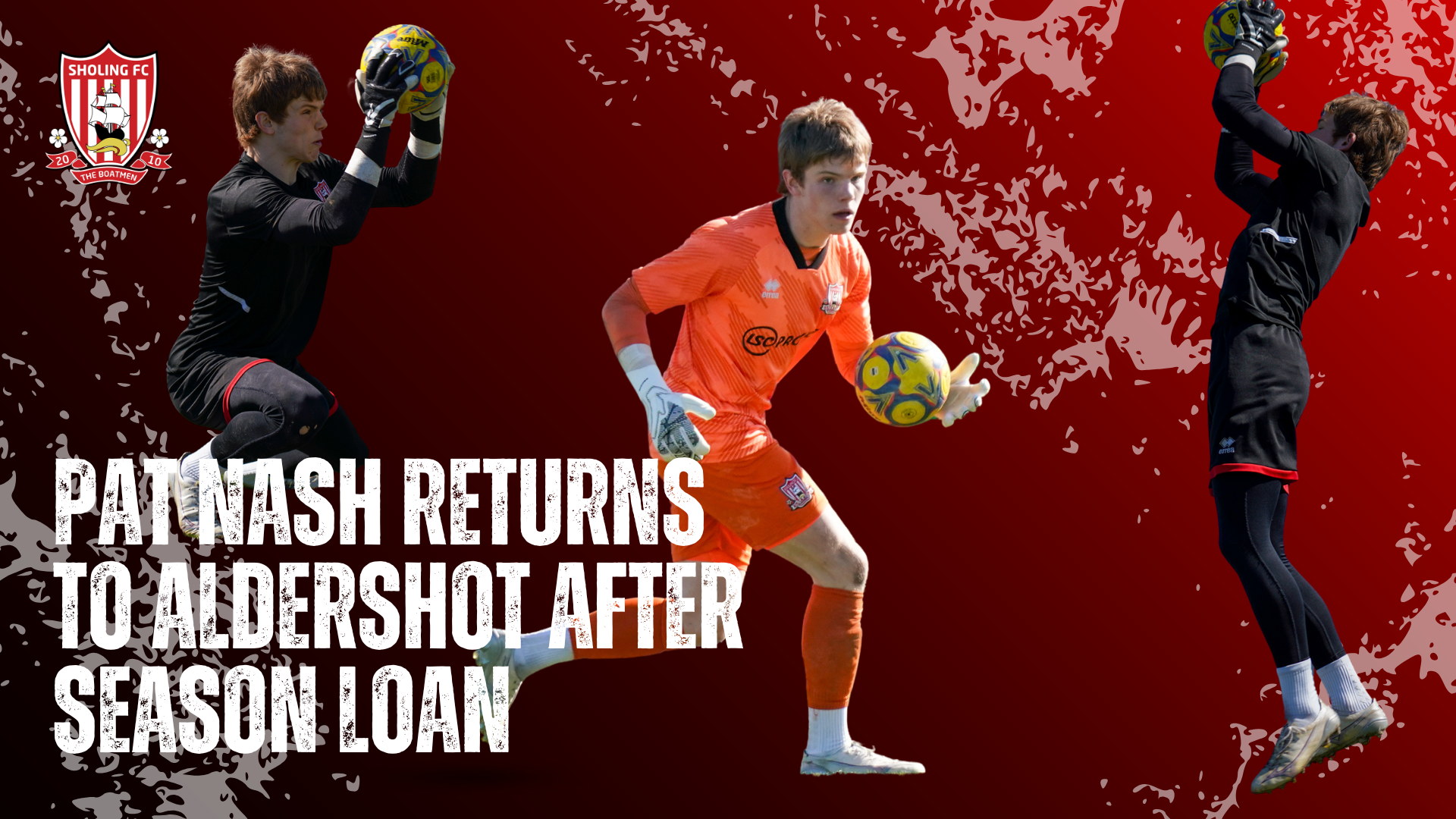 Nash returns to Aldershot after season loan – Sholing FC