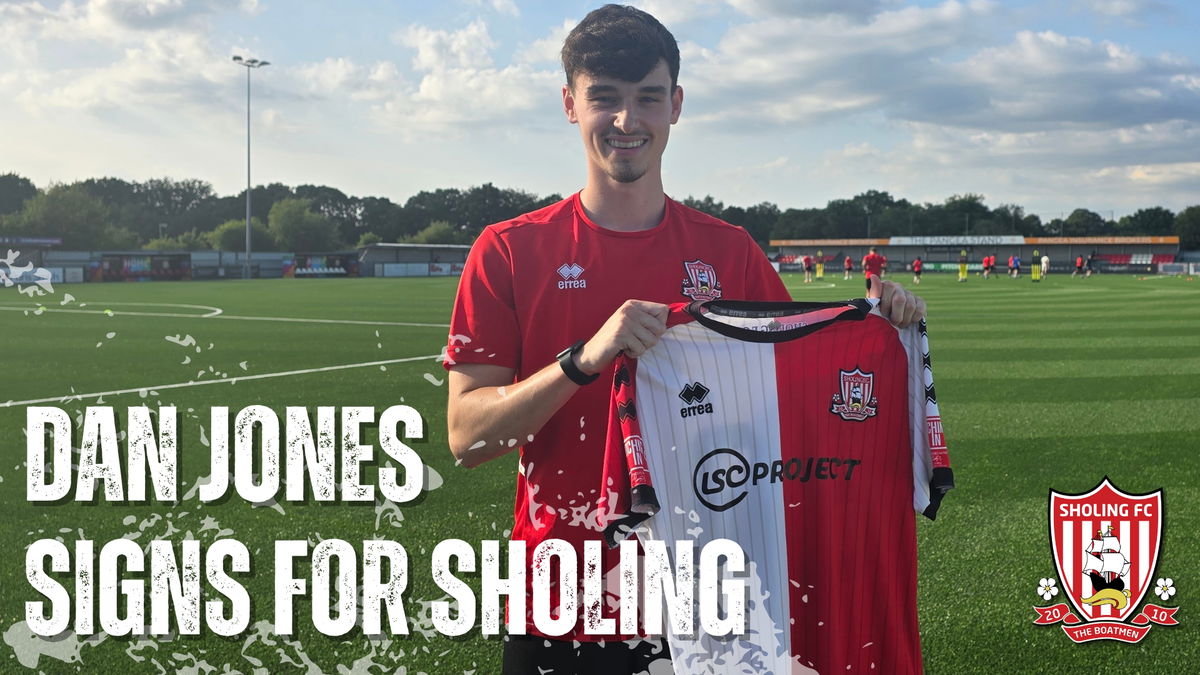 NEW SIGNING | Dan Jones signs for Sholing! – Sholing FC