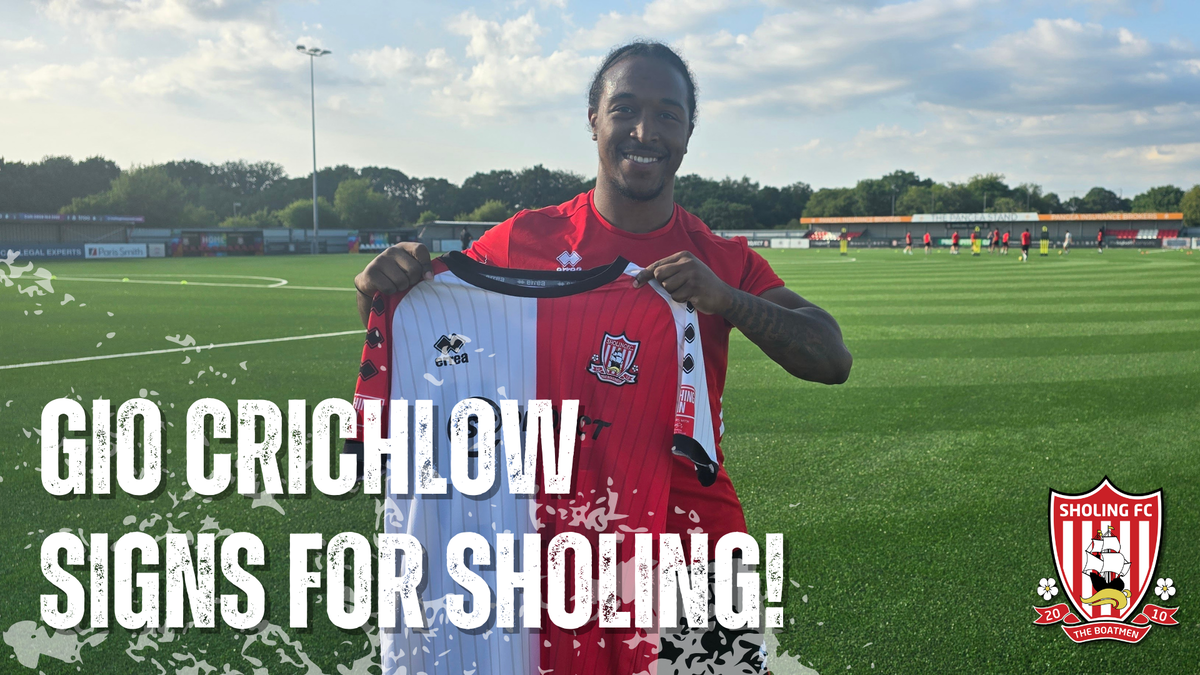 NEW SIGNING | Gianni Crichlow signs for Sholing – Sholing FC