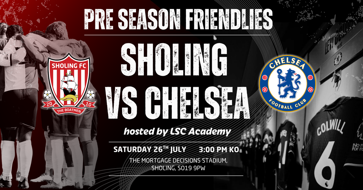 Sholing vs Chelsea – Get your tickets now! – Sholing FC