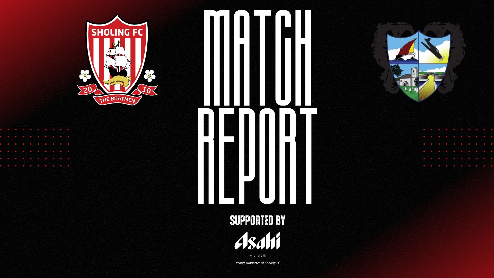 Match Report – Sholing 5-0 Hamble Club – Sholing FC