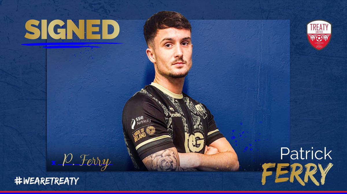 Patrick Ferry Signs – Treaty United FC