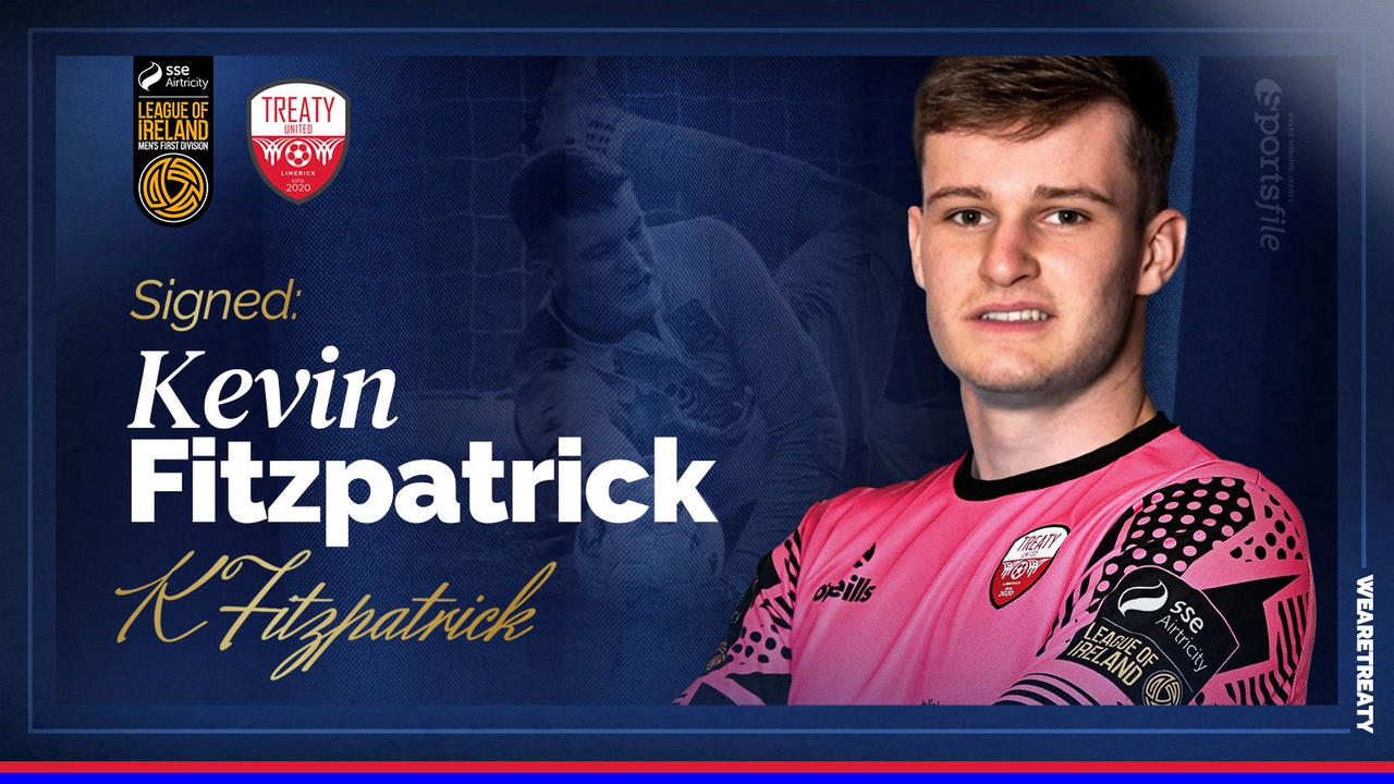 Kevin Fitzpatrick Signs For Treaty United – Treaty United FC