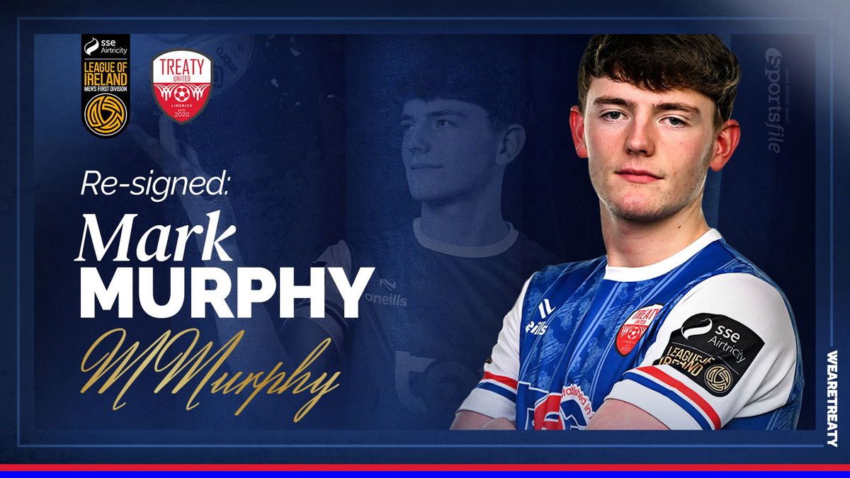 Mark Murphy Re-Signs! – Treaty United FC
