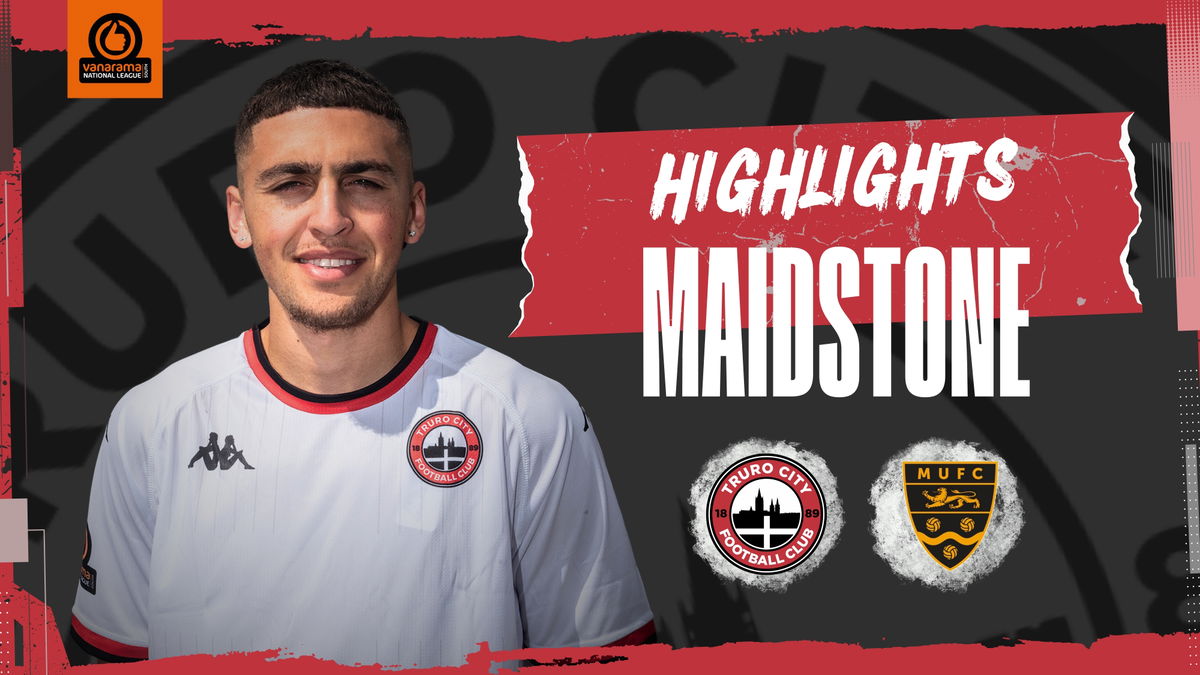 Maidstone United 1 Truro City 2 – Match Highlights – Truro City FC