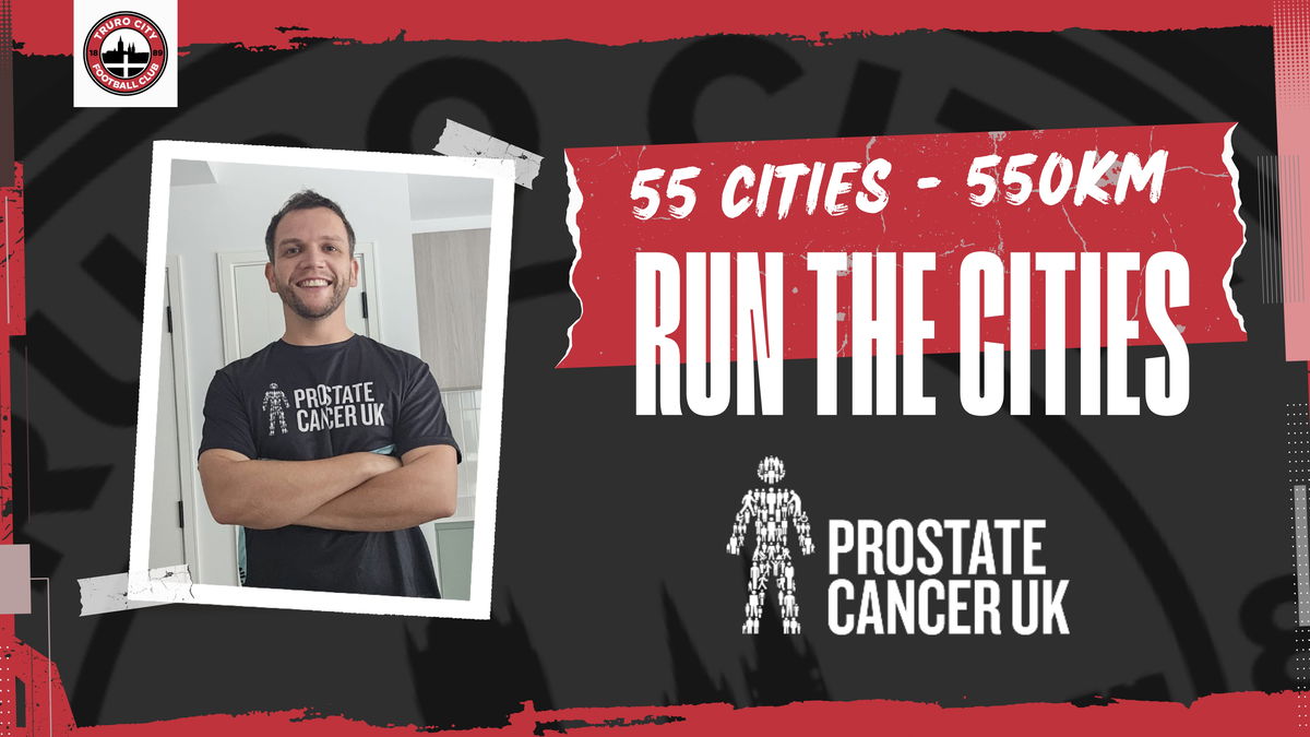 City Host Start of Run the Cities Challenge – Truro City FC