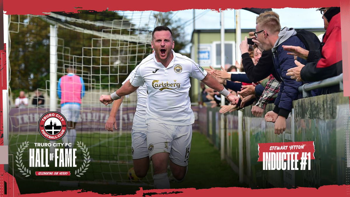 Stewart Yetton Inducted Into Hall of Fame – Truro City FC