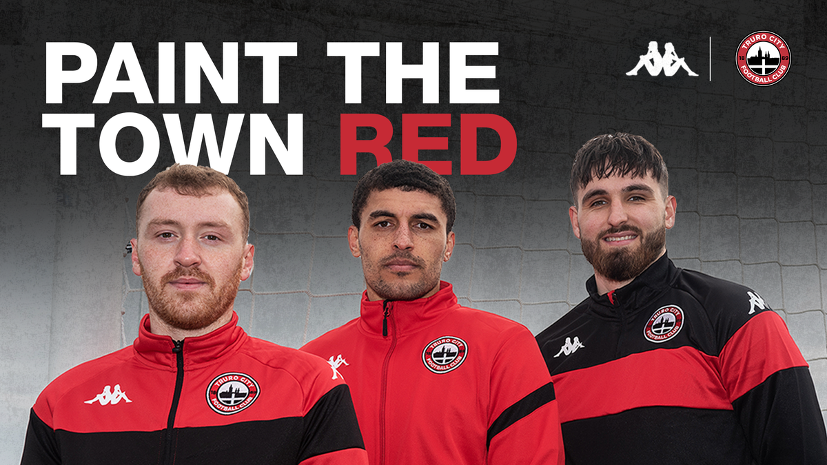 TCFC x Kappa – Paint the Town Red! – Truro City FC
