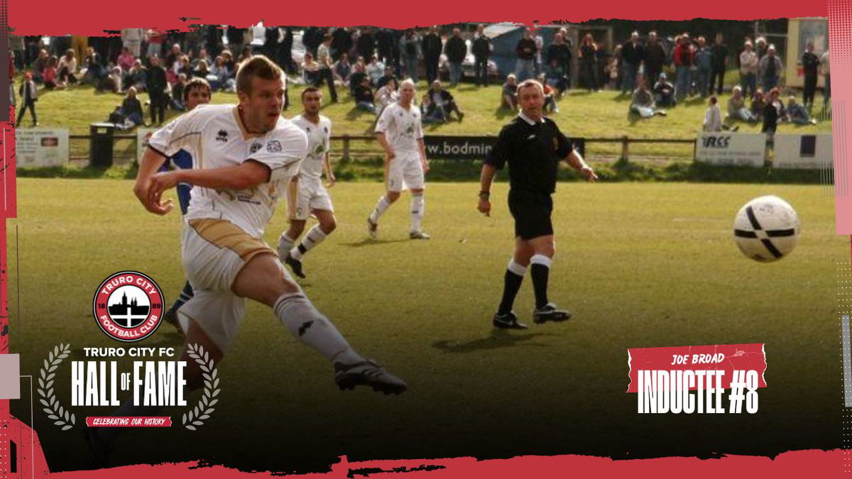 Joe Broad Inducted into Hall of Fame – Truro City FC
