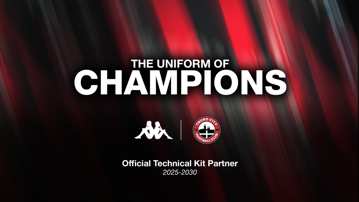 Truro City Extend Kappa Partnership – Truro City FC