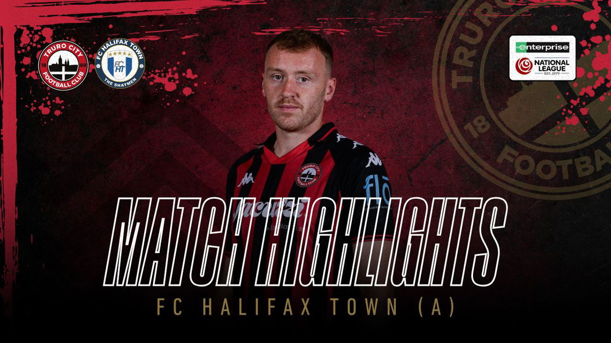 FC Halifax Town vs Truro City – Match Highlights – Truro City FC