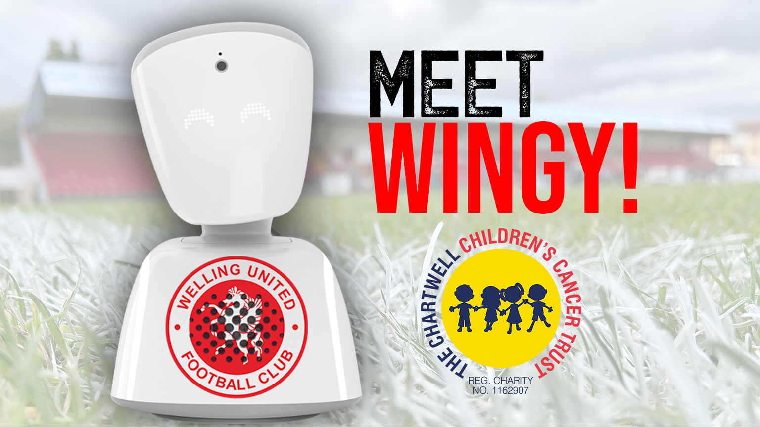 Meet Wingy the Robot at Park View Road on Saturday! – Welling United