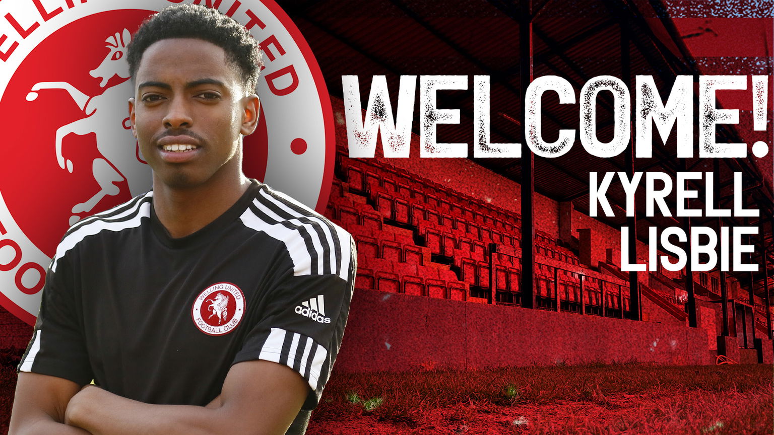 Wings sign forward Kyrell Lisbie – Welling United