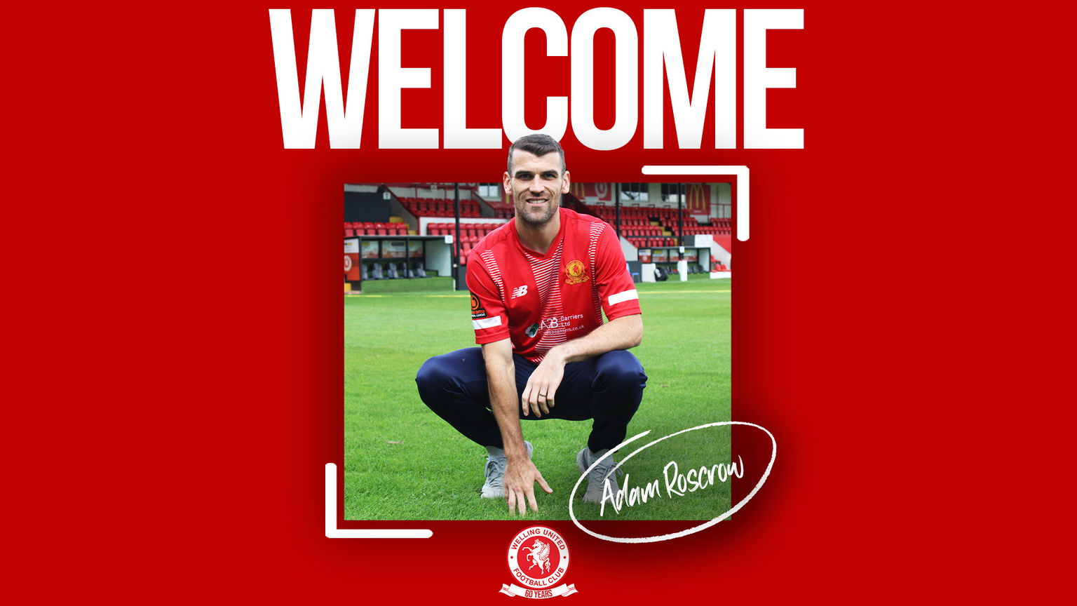 Wings welcome striker Adam Roscrow on loan from The New Saints ...