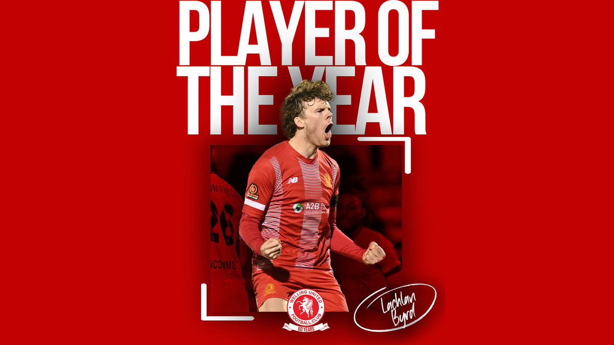Lachlan Byrd named Wings Player of the Year 2024 – Welling United